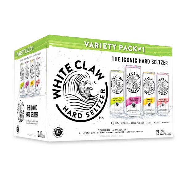 MyNSLC | White Claw Hard Seltzer Variety Pack