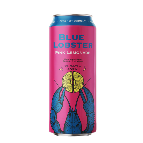 MyNSLC | Blue Lobster Pink Lemonade Vodka Pre-Mixed Cocktail