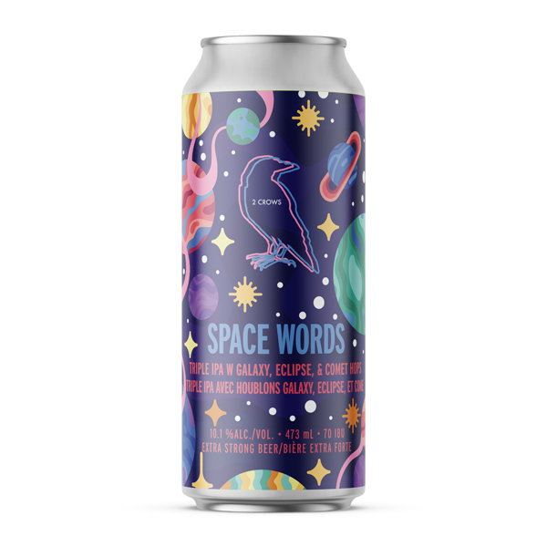 MyNSLC | 2 Crows Space Words Triple IPA