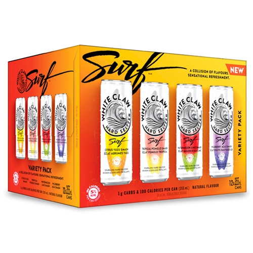 MyNSLC | White Claw Surf Variety Pack