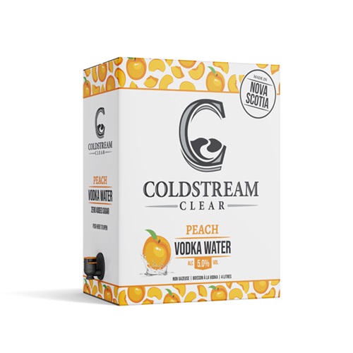 MyNSLC | Coldstream Peach Vodka Water Bag In Box