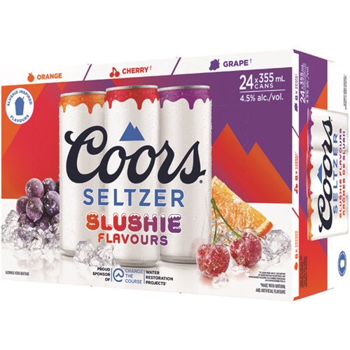 MyNSLC | Coors Seltzer Slushie Flavours Pack