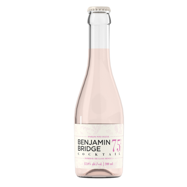 MyNSLC | Benjamin Bridge 75 Rosé Cocktail