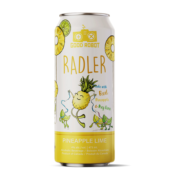 MyNSLC | Good Robot Pineapple Lime Radler