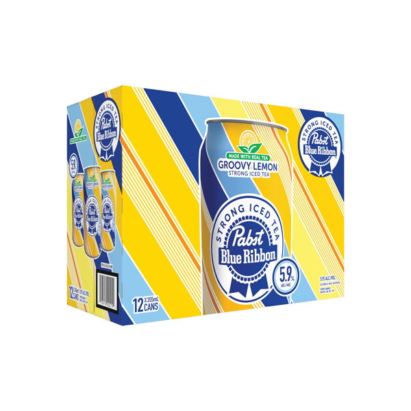 MyNSLC | Pabst Blue Ribbon Groovy Lemon Strong Iced Tea