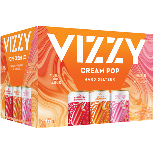 MyNSLC | Vizzy Cream Pop Hard Seltzer Variety Pack
