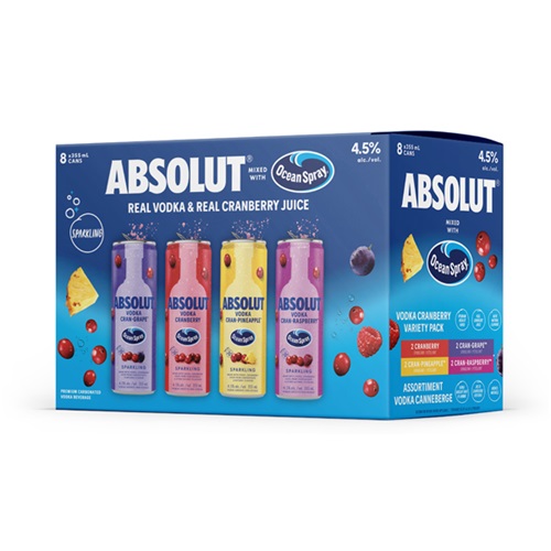 MyNSLC | Absolut Ocean Spray Variety Pack