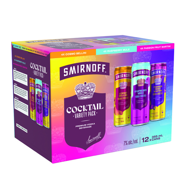 MyNSLC | Smirnoff Cocktail Variety Pack
